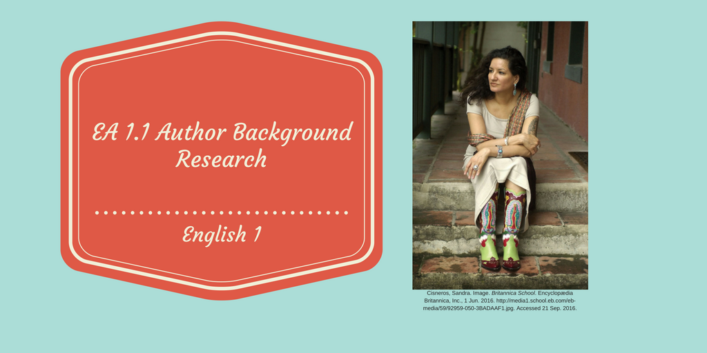 English 1 Author Background Research – Reedy Library