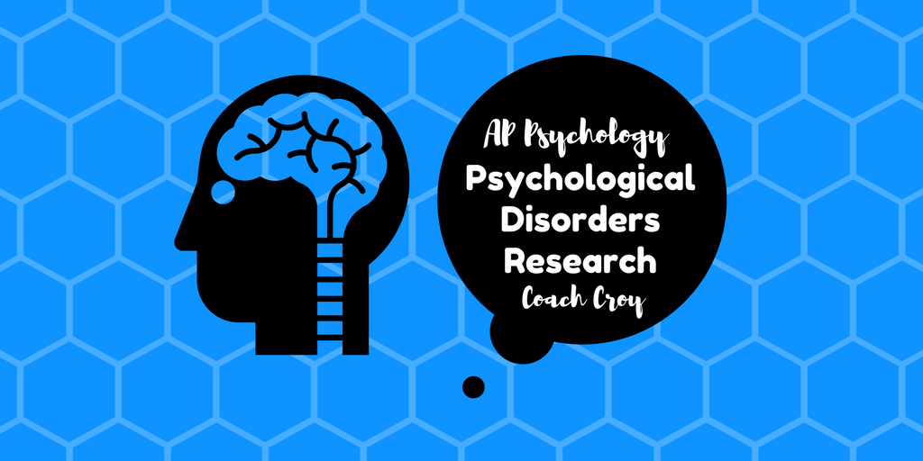 AP Psychology Disorders Research – Reedy Library