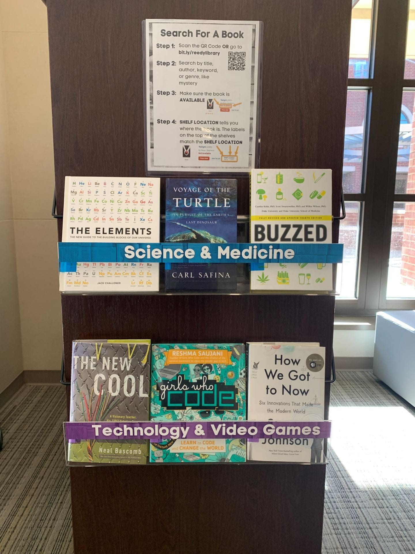 Reedy Library | End Caps