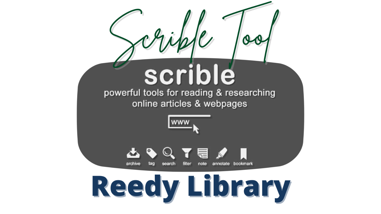 Scrible Tool – Reedy Library